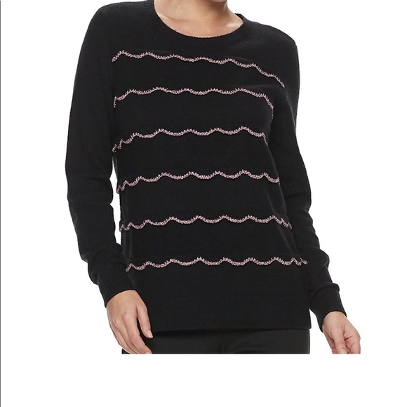 Elle | Sweaters | Elle Scallop Cozy Pullover | Poshmark